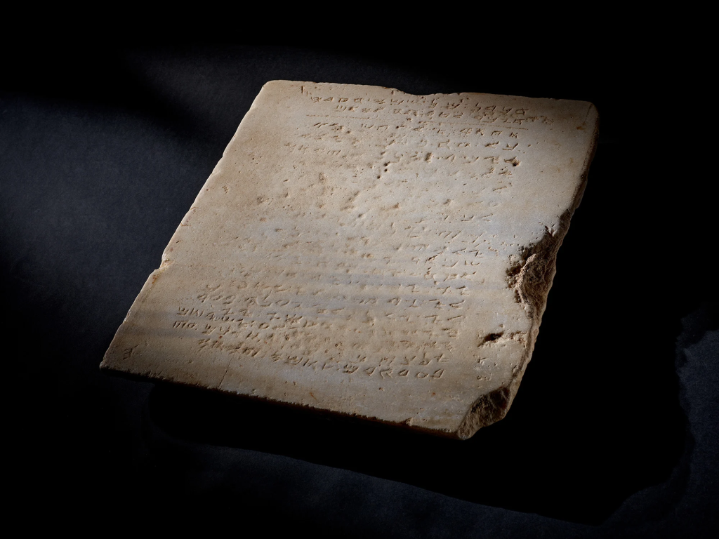 Oldest stone tablet inscribed with Bible’s Ten Commandments to be sold ...